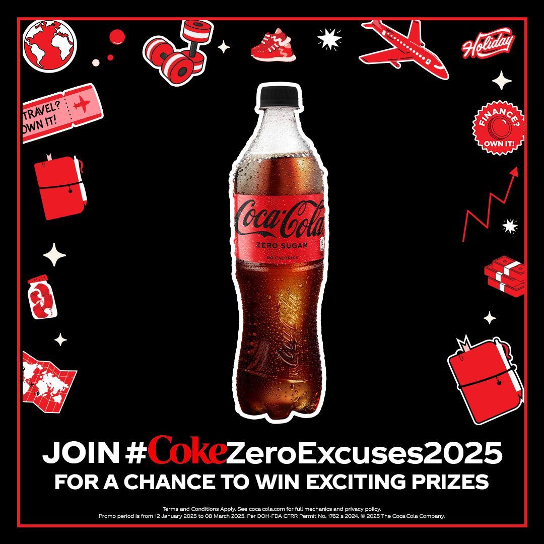 Coca-Cola Philippines’ #CokeZeroExcuses2025 Promo is encouraging ...