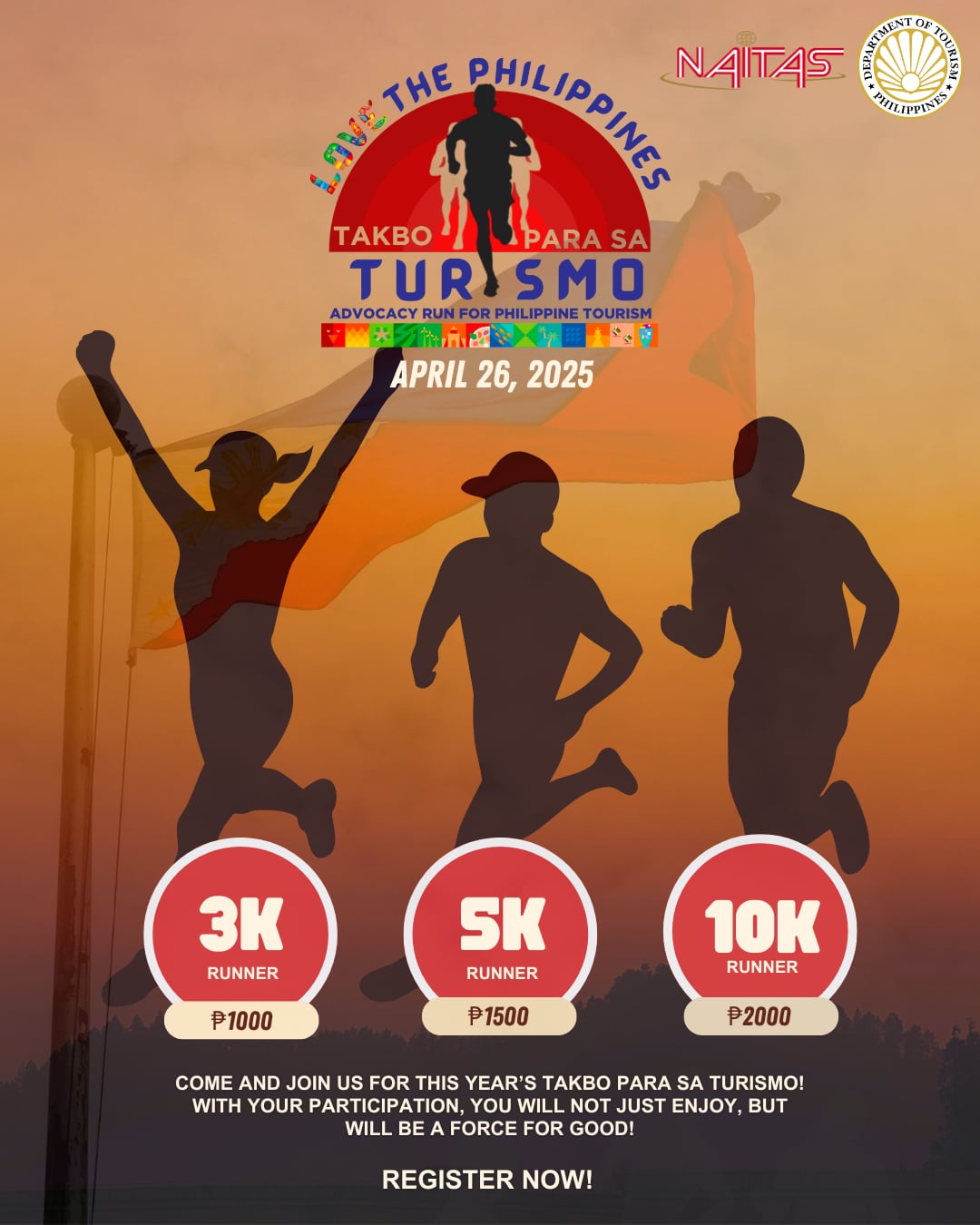 Lace Up, Explore, Empower: “Takbo Para sa Turismo 2025” Invites You to ...