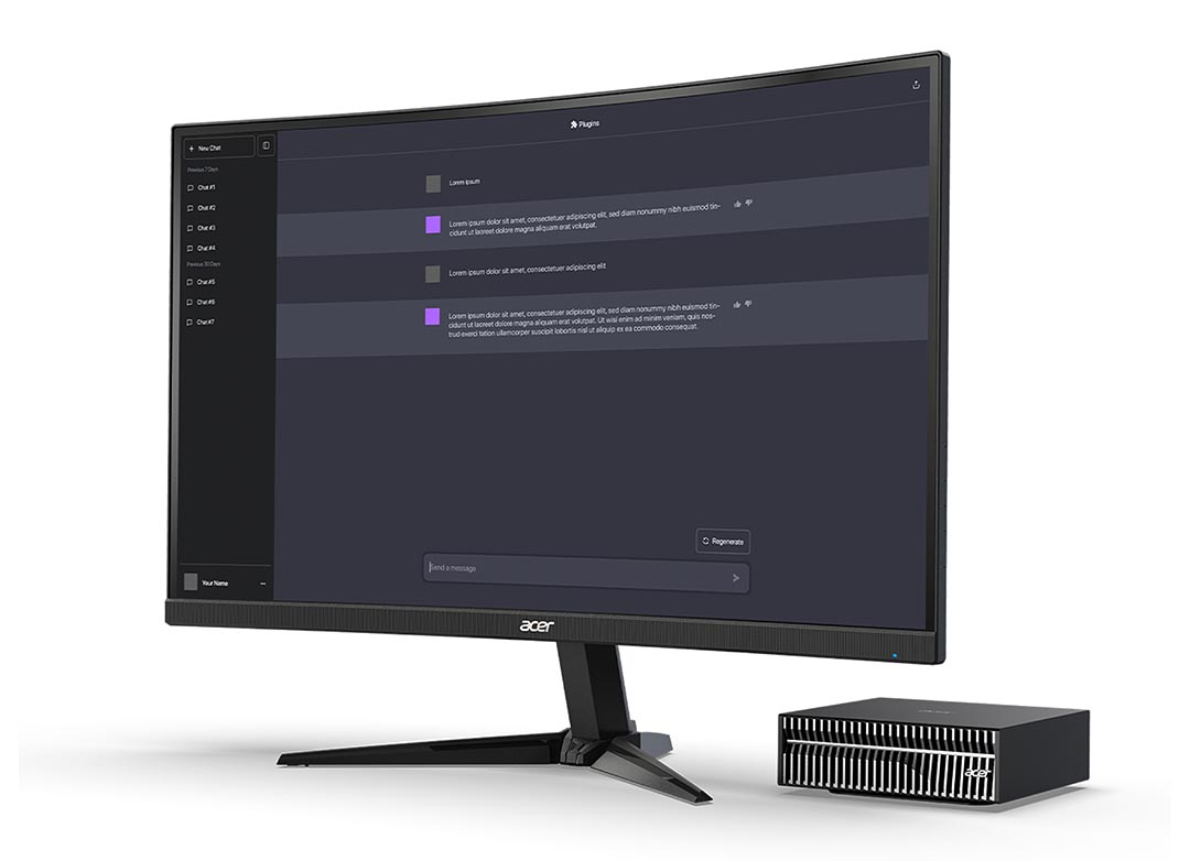 Acer introduces the Veriton GN100 AI Mini Workstation, a compact yet ...